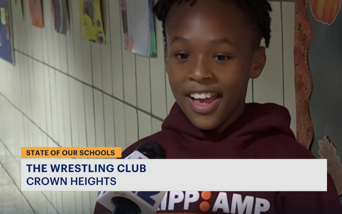 KIPP AMP MS Wrestling Club Checks in with News12! - KIPP NYC