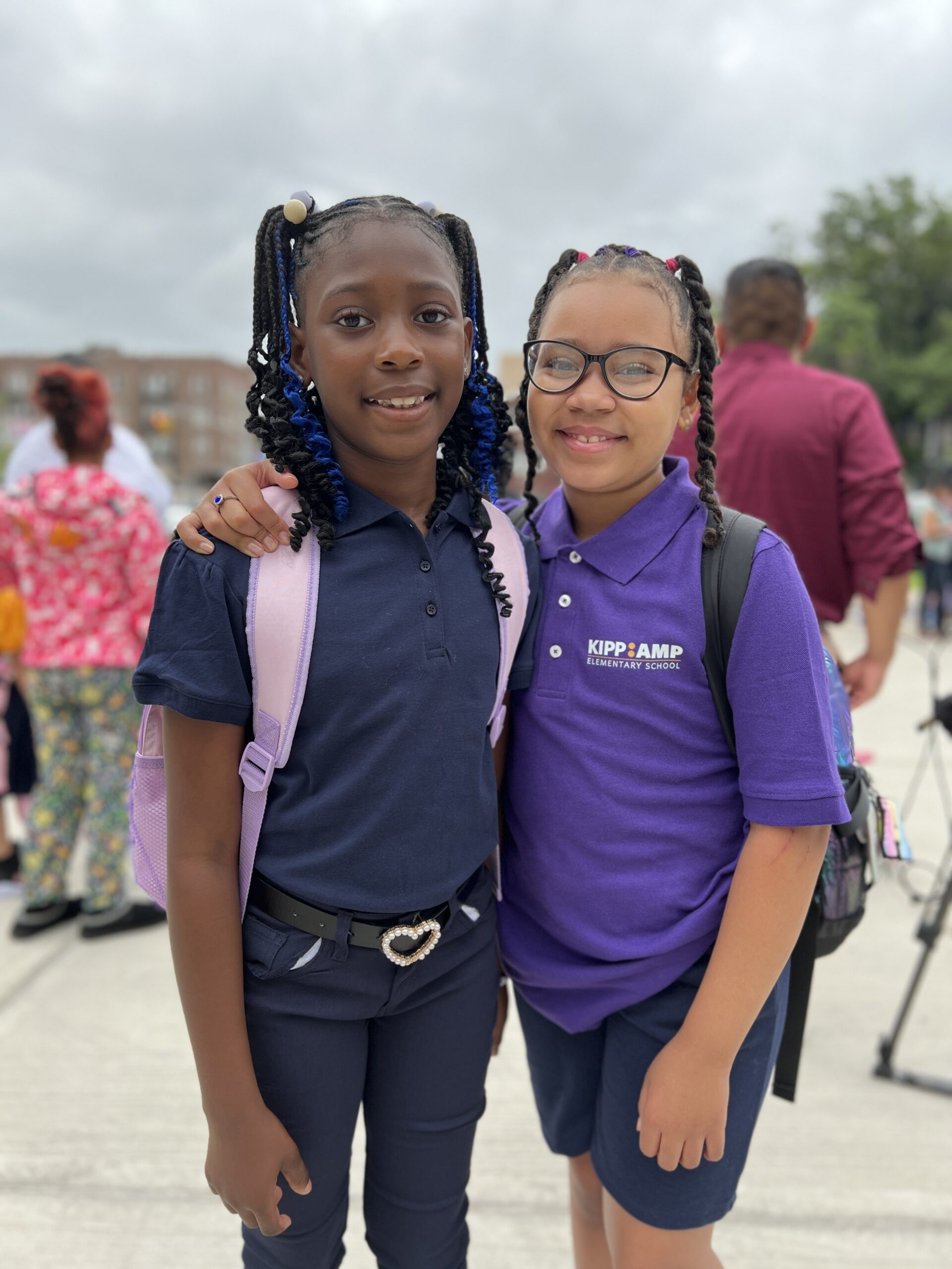 Families and staff at KIPP AMP Elementary welcome start of new school ...