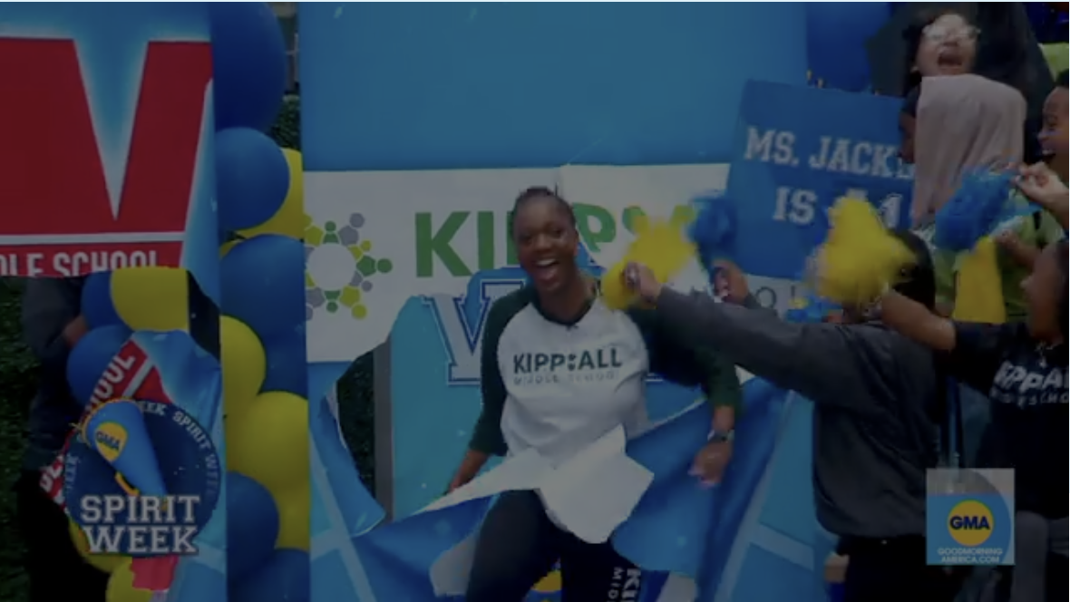 KIPP ALL's Sherri Jackson competes for a chance to win a big prize for ...